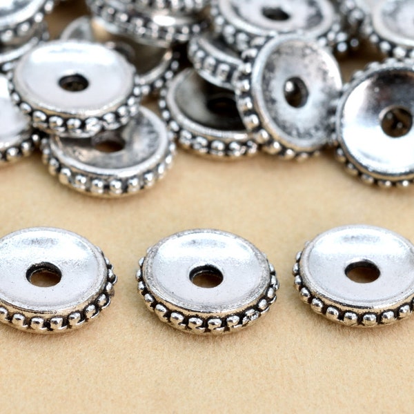 Antique Silver Beads - Etsy