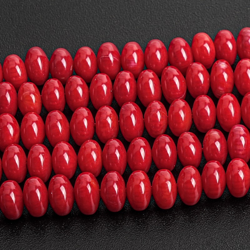 Red Fossil Coral Jewelry - Etsy
