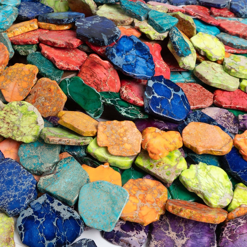 Cabochon Jasper Slice - Etsy