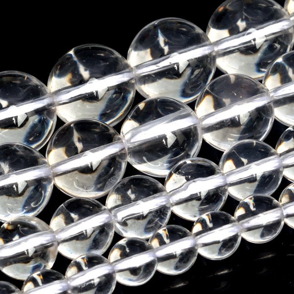 Clear Glass Beads - Etsy