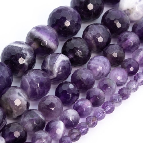 Deep Purple Amethyst Beads Brazil Grade AAA Genuine Natural - Etsy