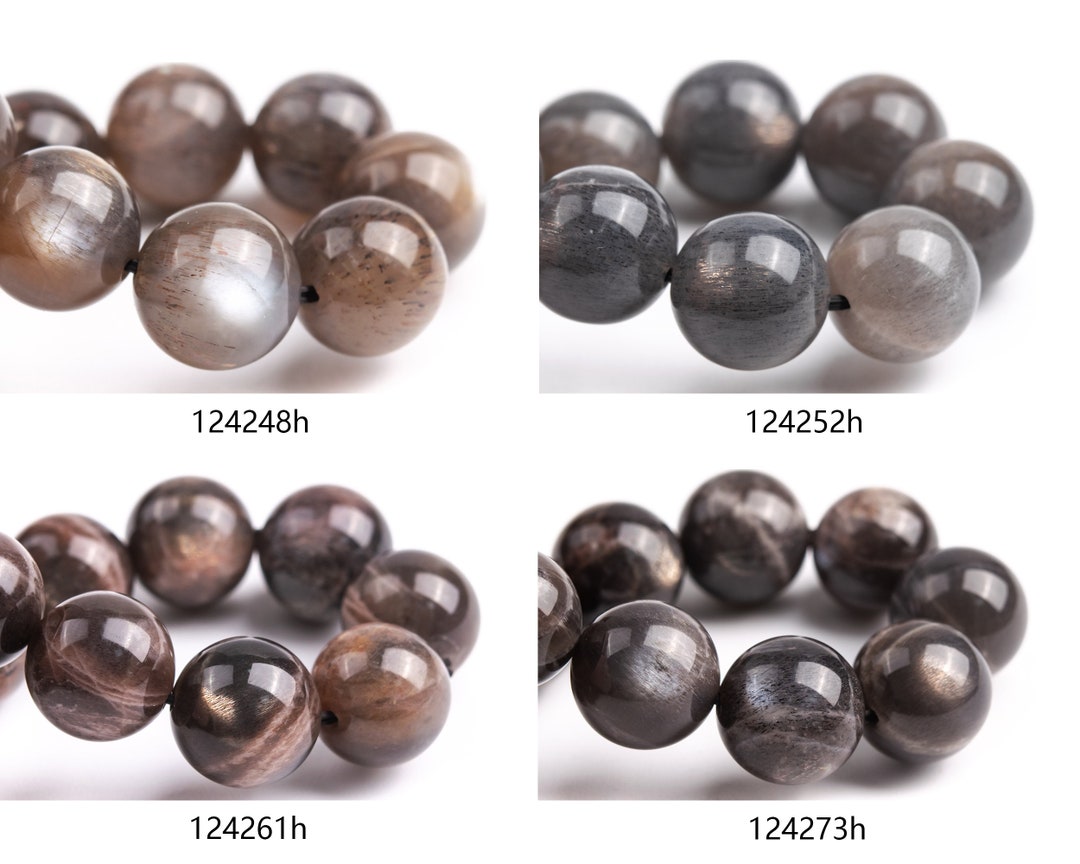 Brazil Aventurescence Sunstone Hematite Inclusions Beads 7.5/8 Bracelet ...