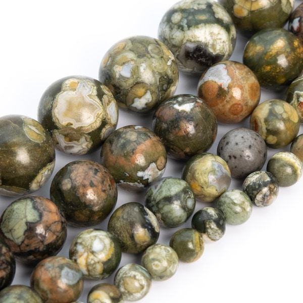 Rhyolite Beads - Etsy