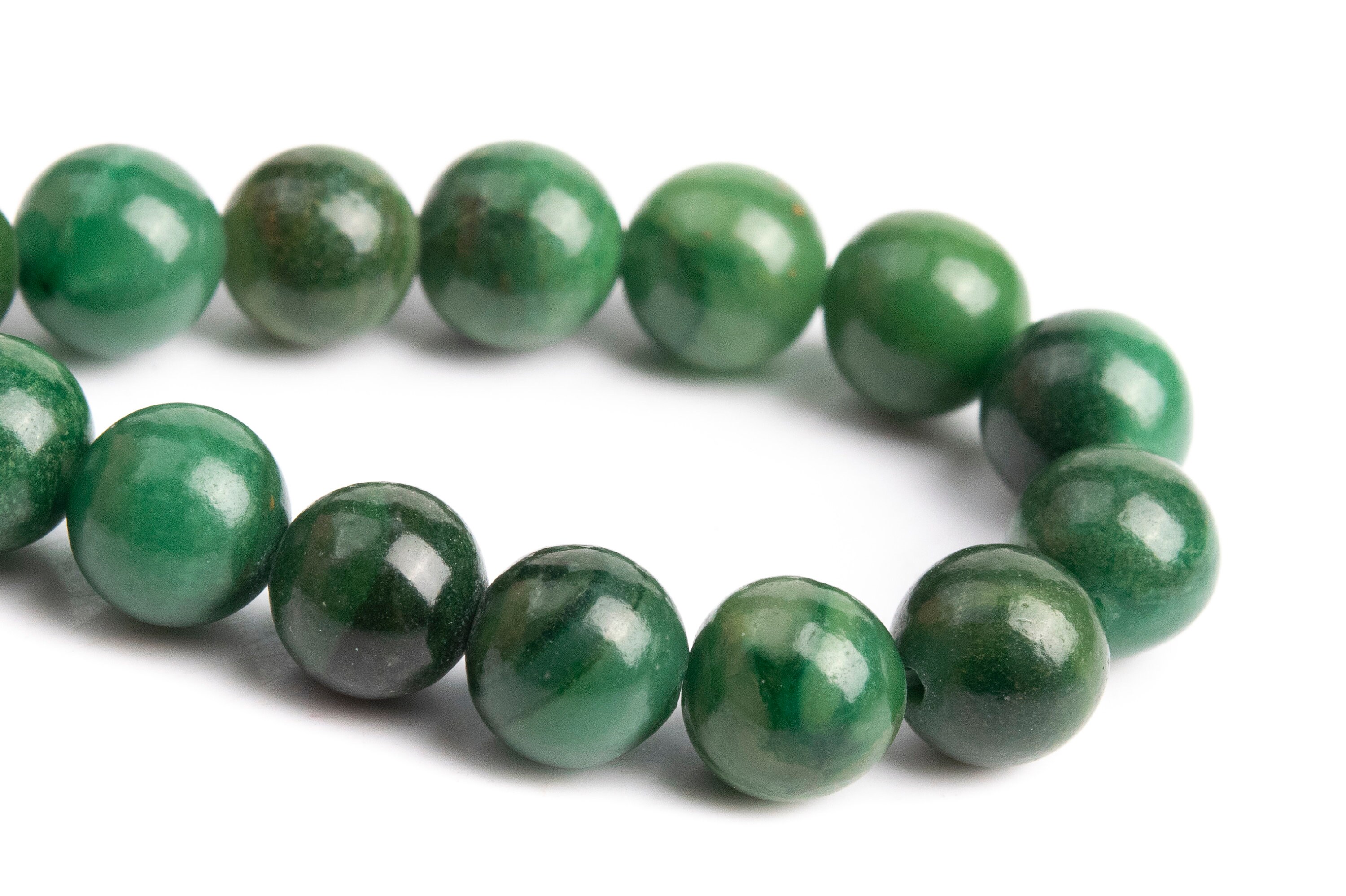 6MM Verdite Beads Grade AAA Genuine Natural Gemstone Full Strand Round ...