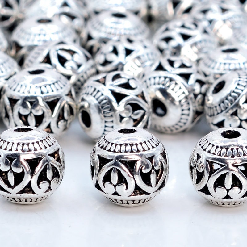 Metal Tibetan Spacer Bead - Etsy