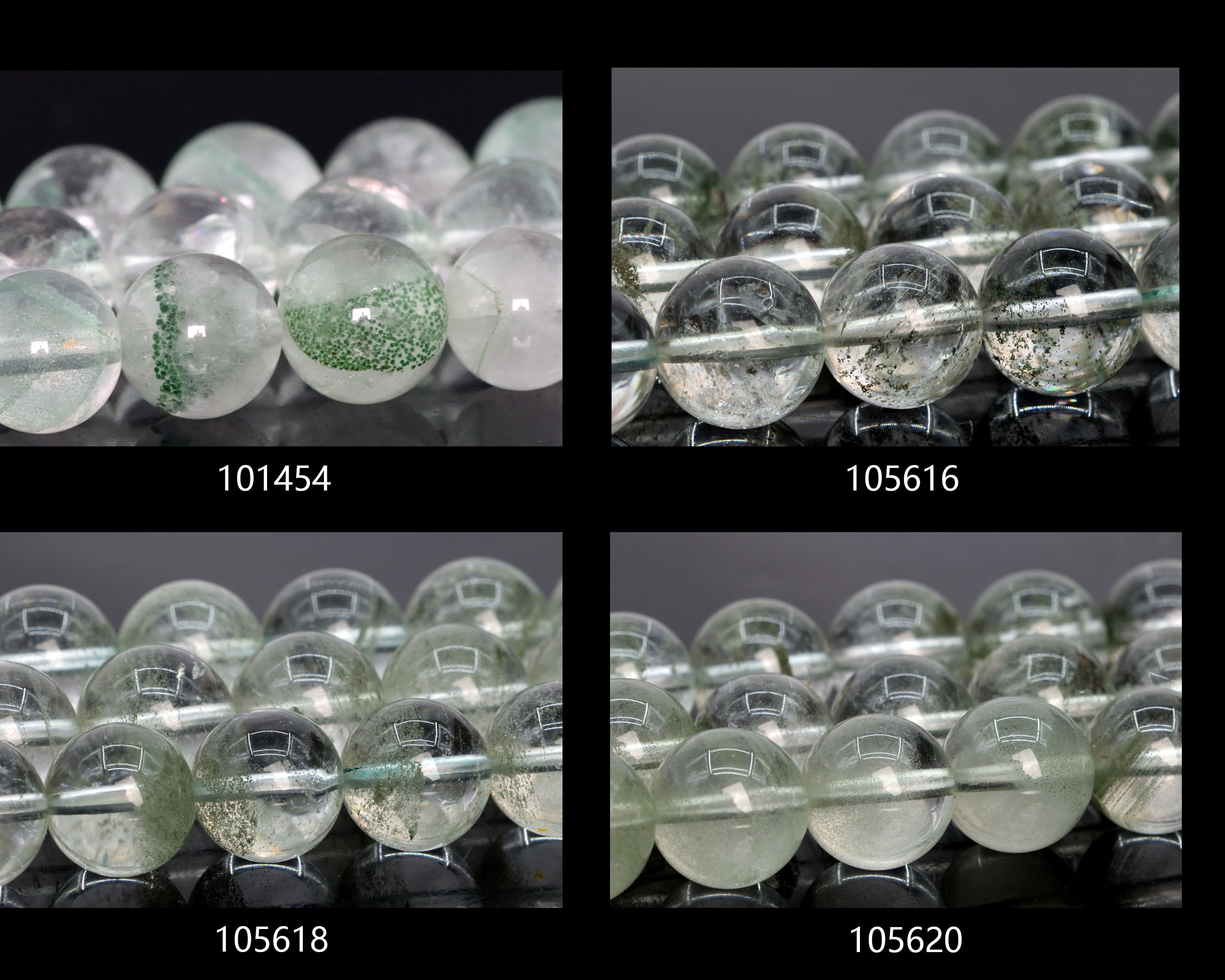 Brazil Phantom Quartz Beads Genuine Natural Round Gemstone Beads - Etsy
