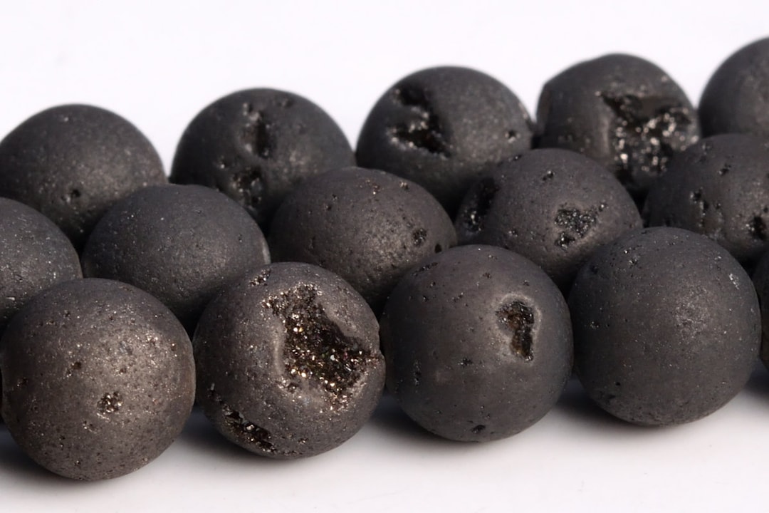 8MM Matte Dark Brown Druzy Agate Beads Grade AAA Natural Gemstone Full ...