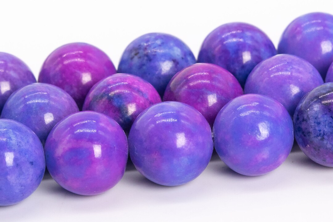 10MM Jasper Beads Sugilite Purple Color Grade A Natural Round Loose ...