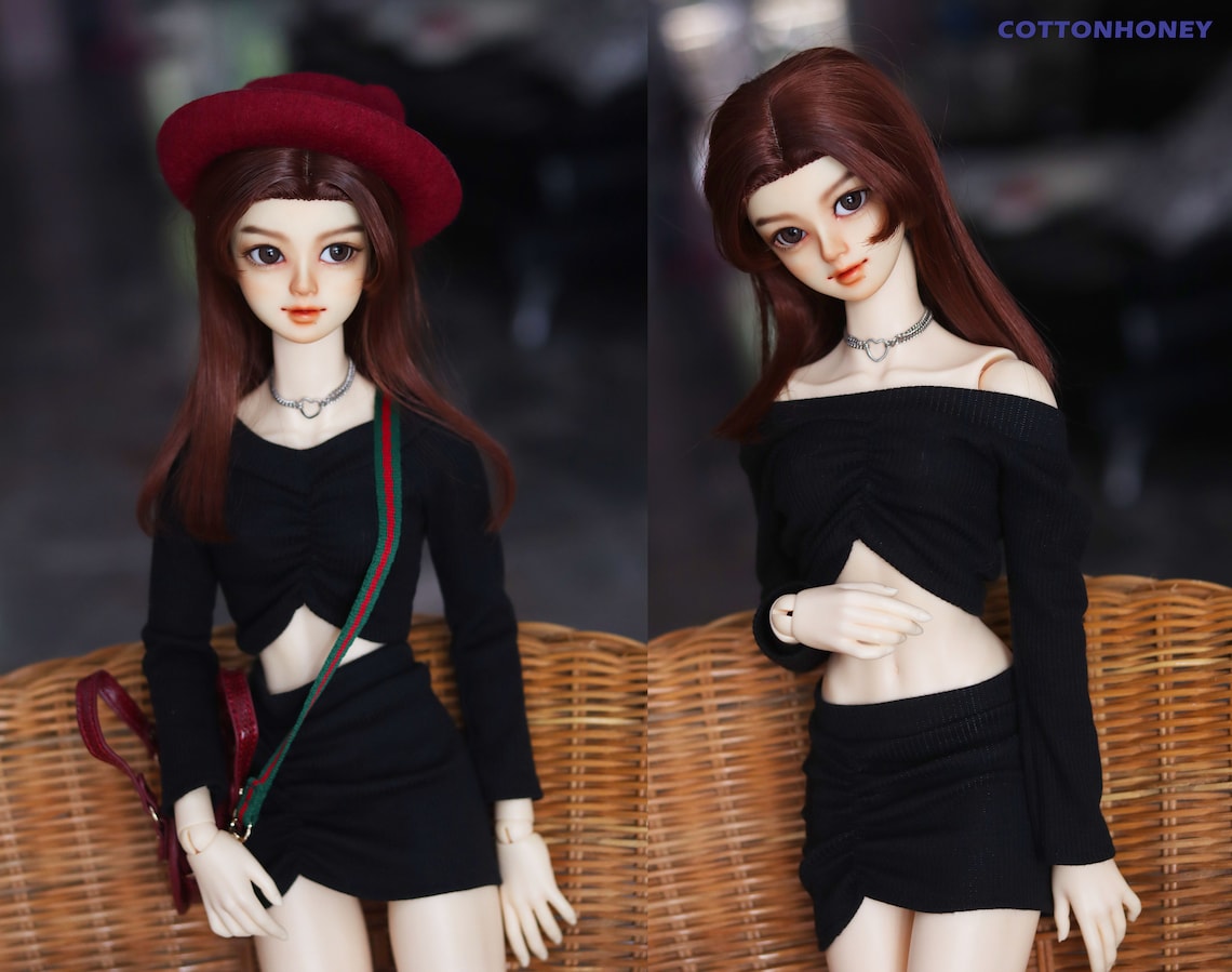 SDDD babe mini top Black | Etsy