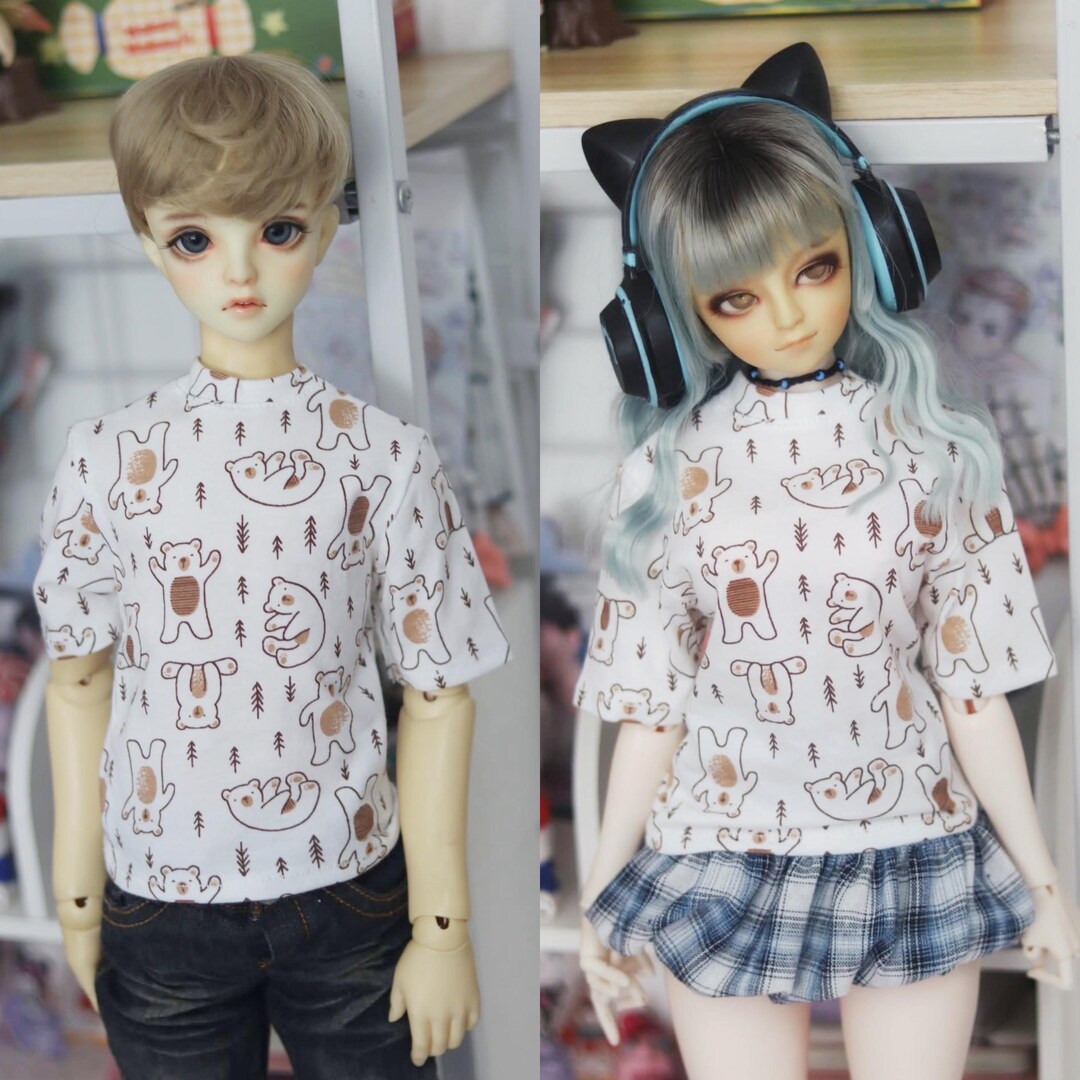 SD13 BOY Kuma Bear Shirt (short Sleeves) - Etsy