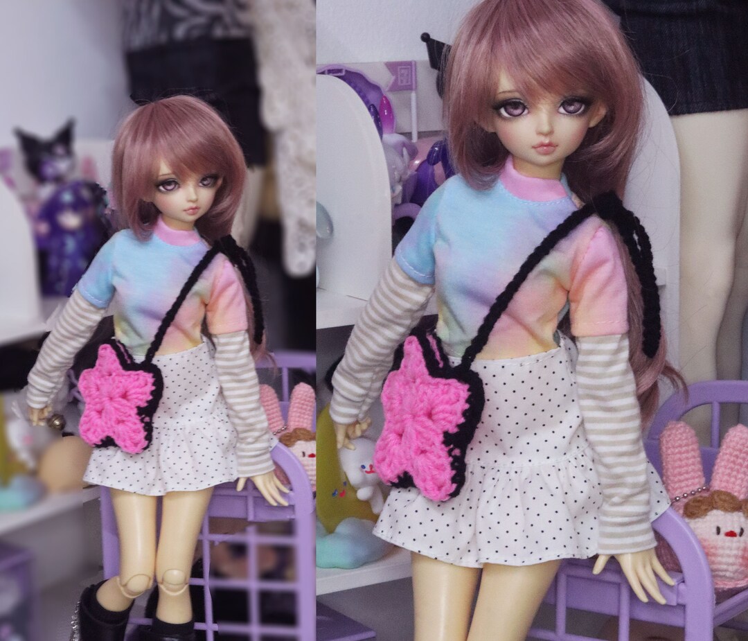 MSD,MDD STAR Bag (black+pink) Bjd Props - Etsy