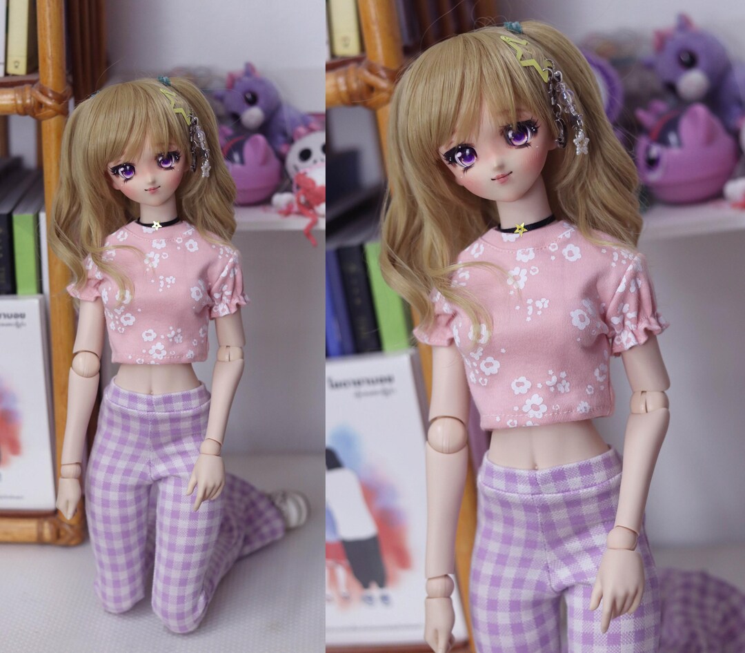 SD,DD Crop Top (pink Floral) - Etsy