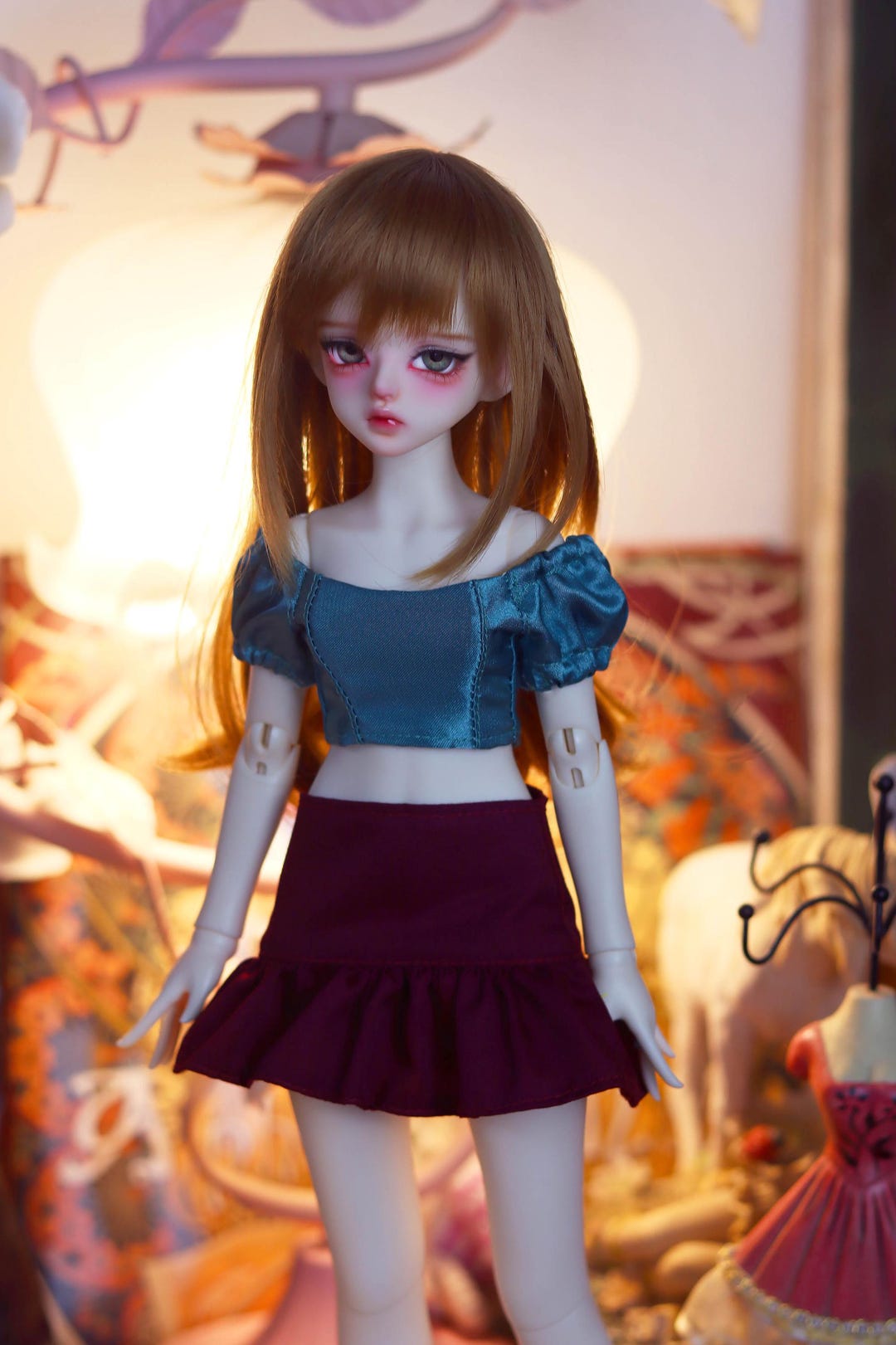 MSD,MDD Tori Mini Top (teal Green) - Etsy