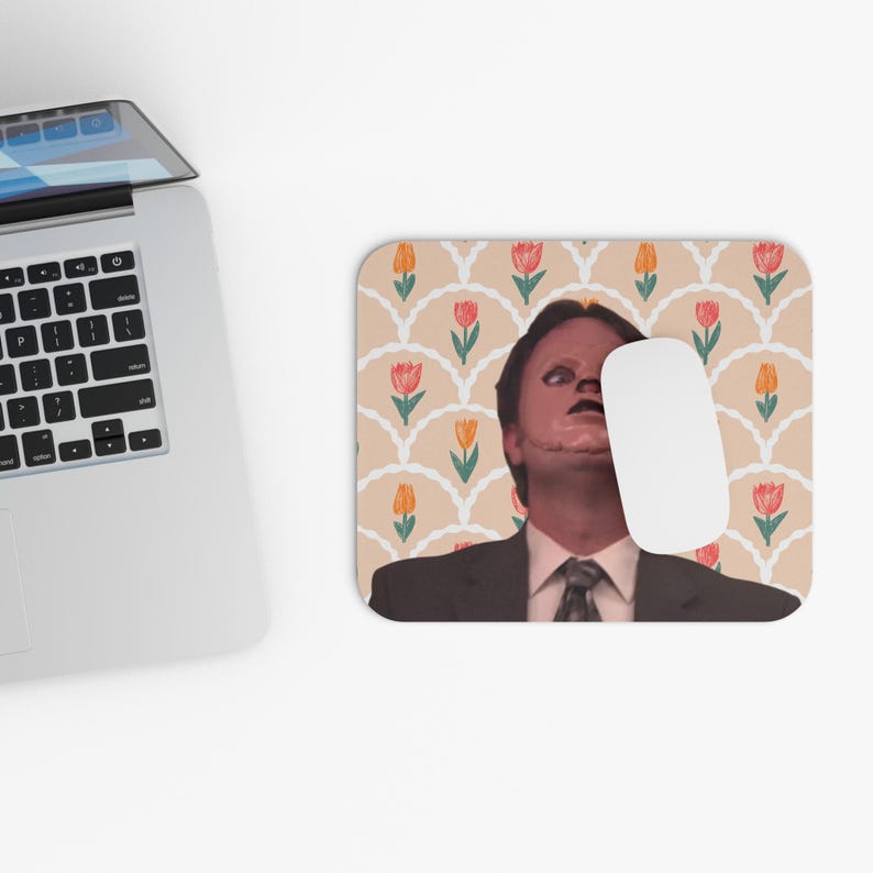 Funny Office Meme Mouse Pad | This is Fine Desk Humor | Work Stress ...