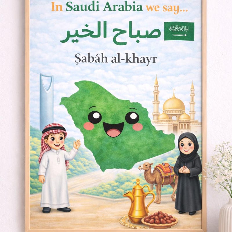 Arabic Language Poster - Etsy