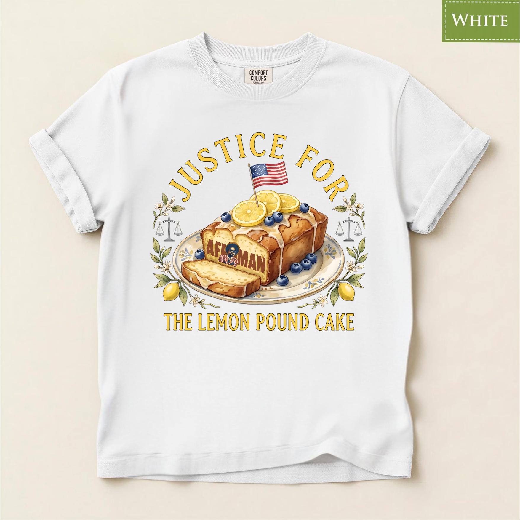 Justice for Lemon Pound Cake SVG PNG, Afroman Shirt Design File, Funny ...