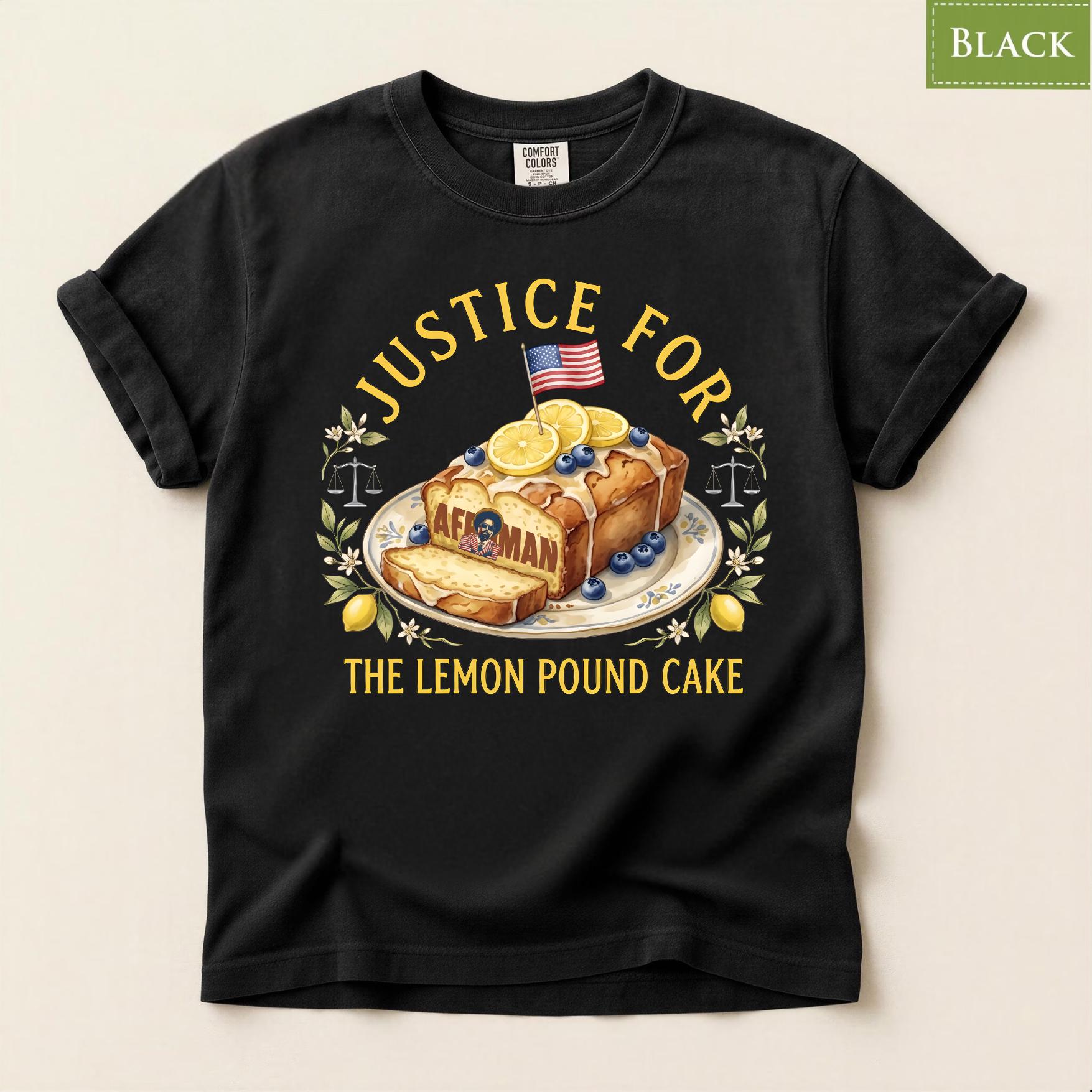 Justice for Lemon Pound Cake SVG PNG, Afroman Shirt Design File, Funny ...