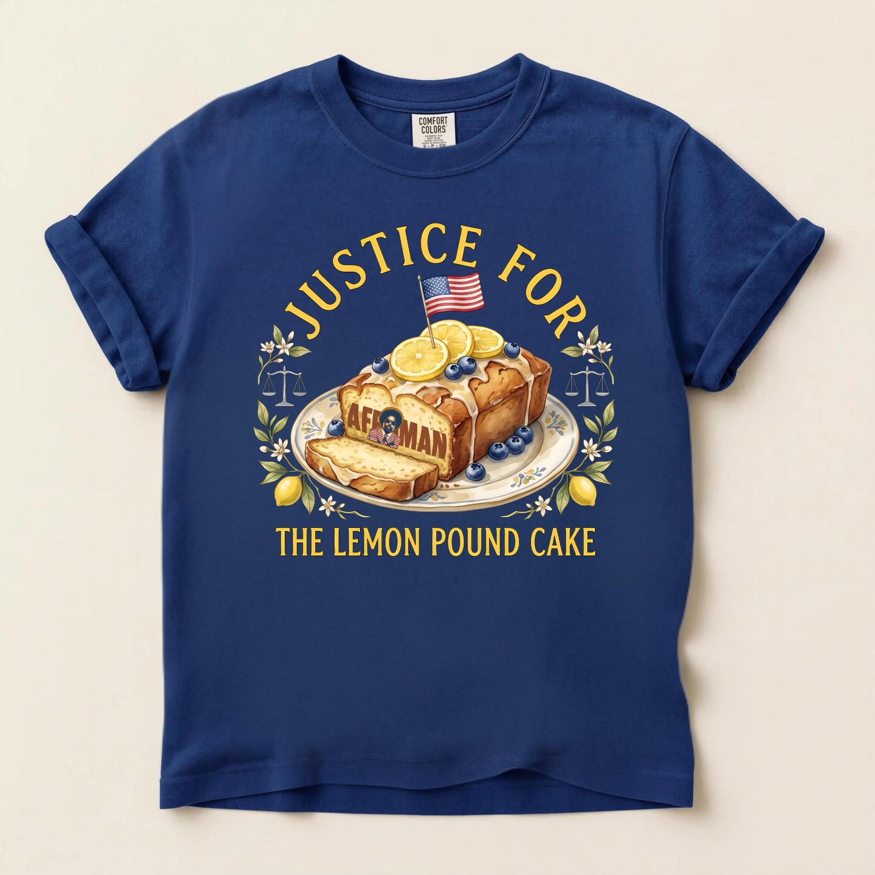 Justice for Lemon Pound Cake SVG PNG, Afroman Shirt Design File, Funny ...