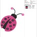Ladybug Machine Embroidery Design Download - Etsy
