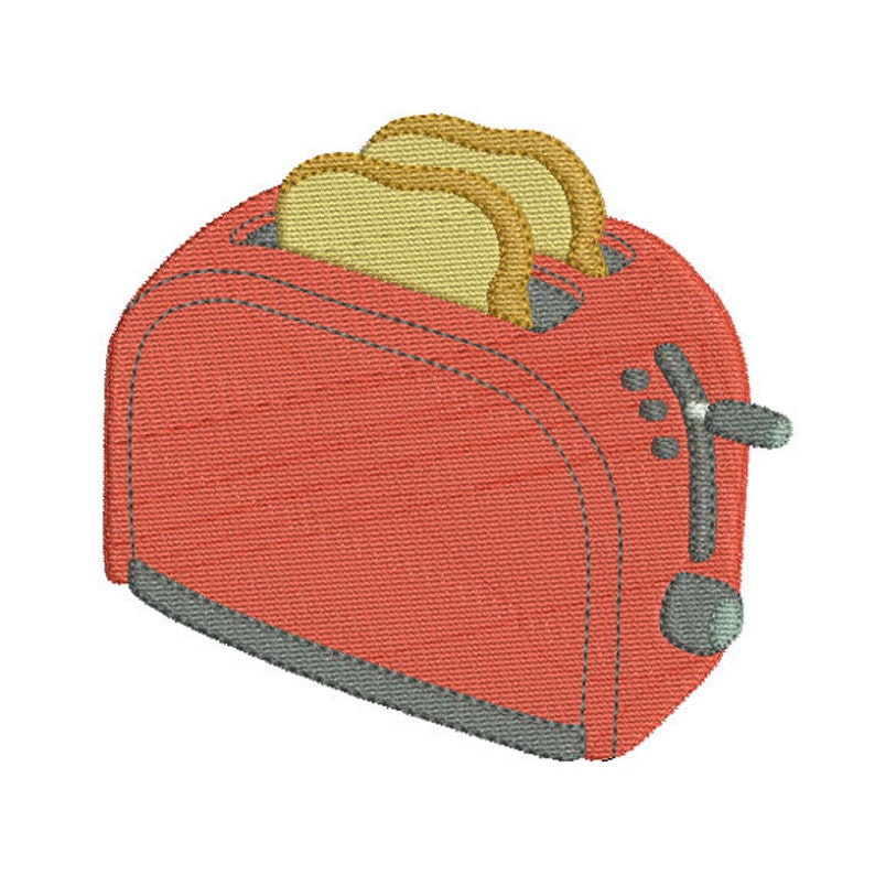 Instant Download Toaster Embroidery Design Download - Etsy