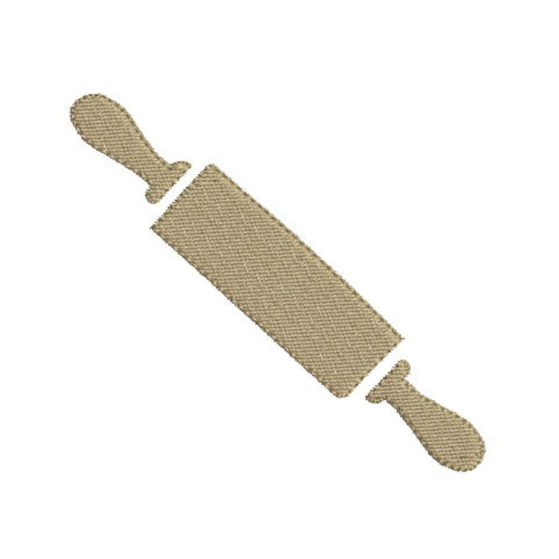 Instant Download Roll Pastry Rolling Pin Embroidery Design Roll Pastry ...