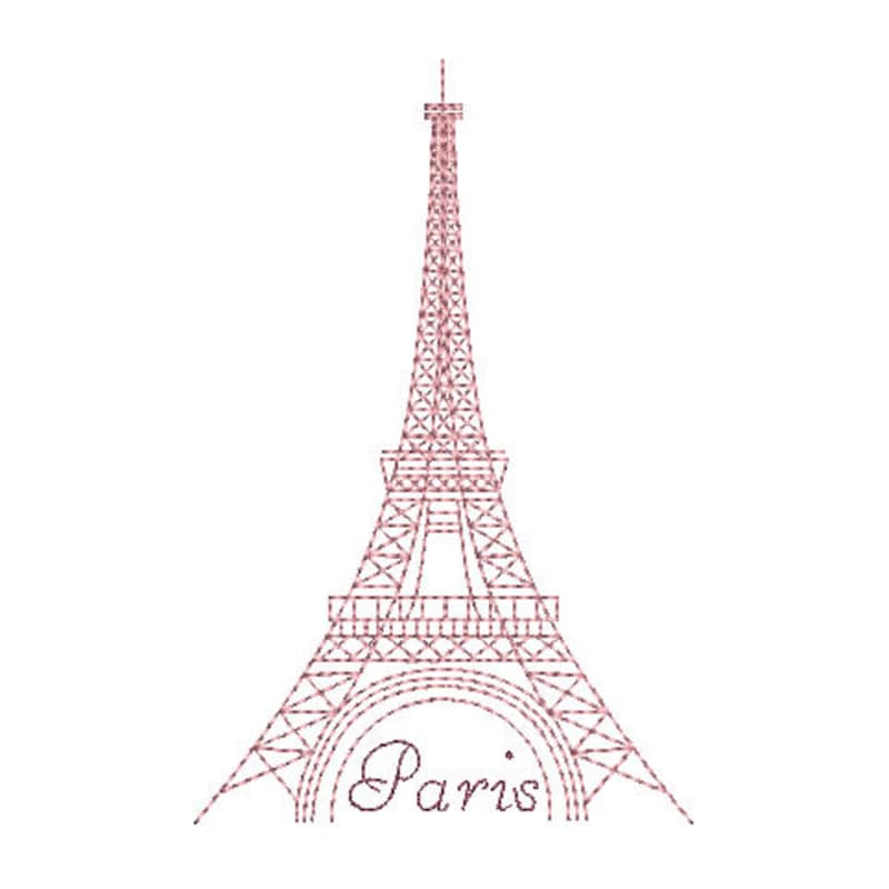Paris Embroidery - Etsy