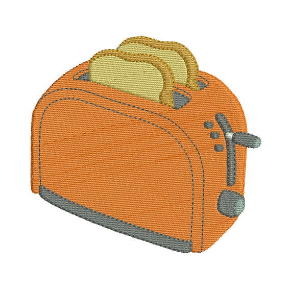 Instant Download Toaster Embroidery Design Download - Etsy