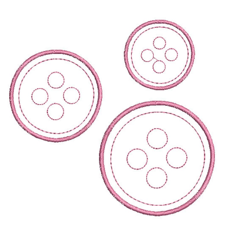 Button Embroidery - Etsy