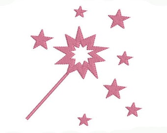 Fairytale Wishes and Princess Kisses Machine Embroidery Design, Fairy ...