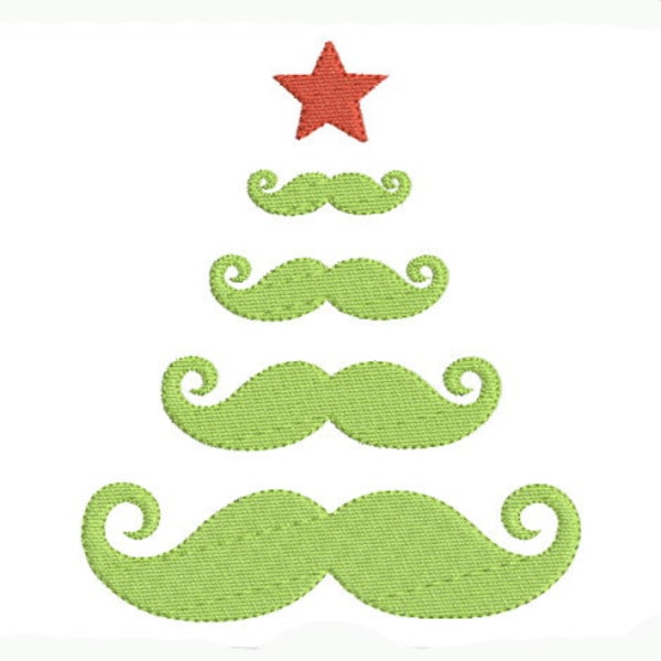 Mustache Tree - Etsy