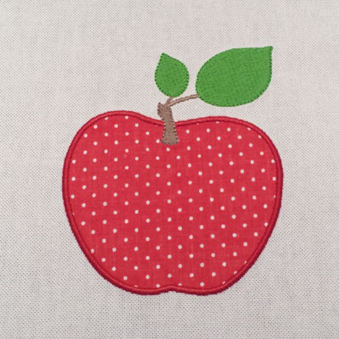 Instant Download Apple Embroidery Design Machine Applique - Etsy