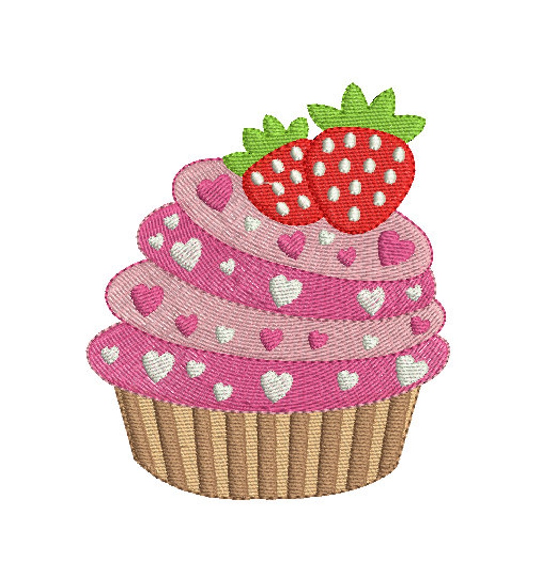 Embroidery Design Machine Cake Cupcake Instant Download - Etsy