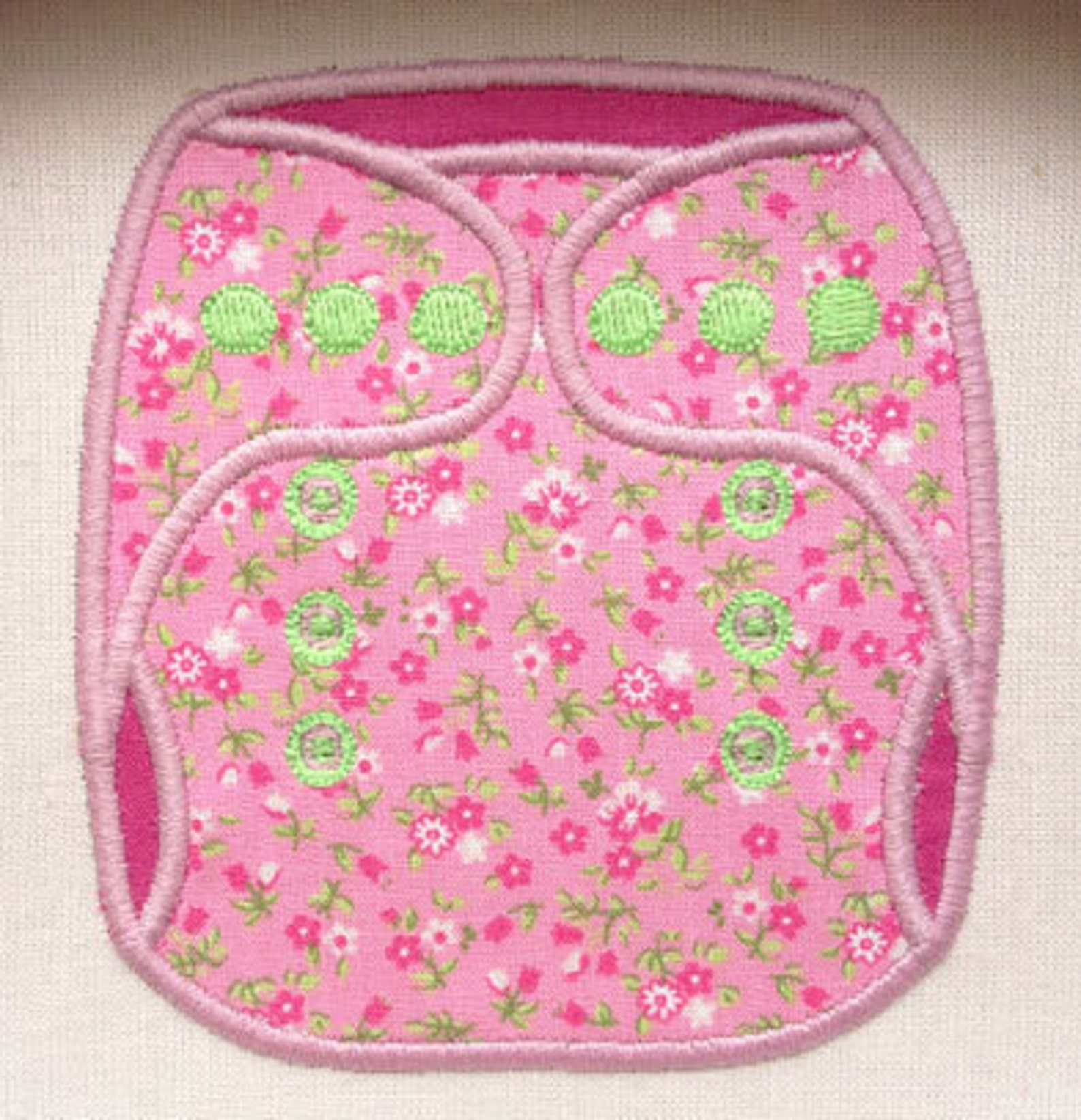 Instant Download Diaper Baby Embroidery Design Applique - Etsy