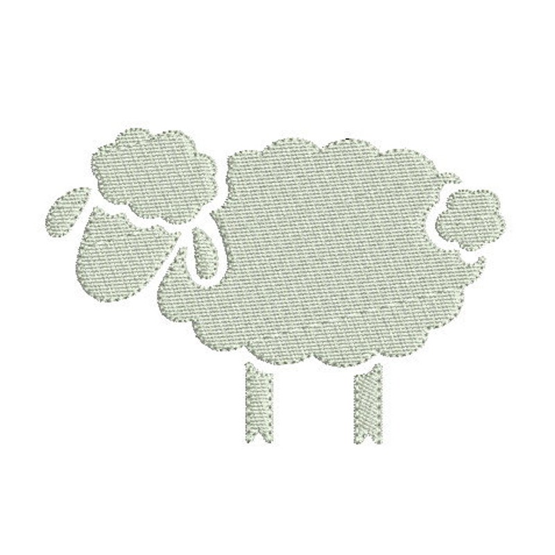 Sheep Embroidery - Etsy