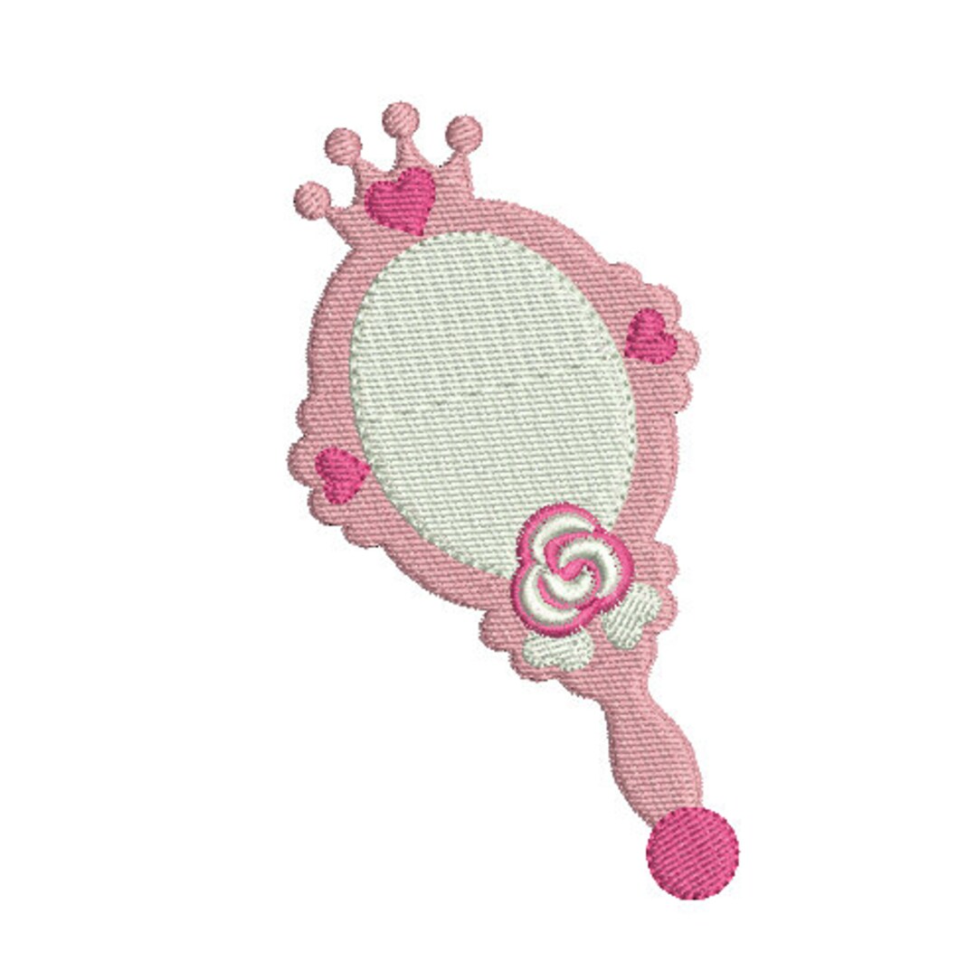 Instant Download Princess Mirror Machine Embroidery Design - Etsy