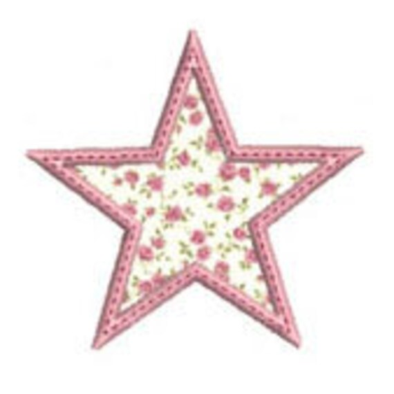 Instant Download Star Embroidery Design Download - Etsy