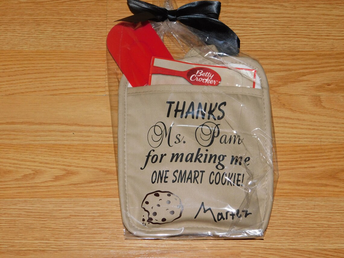 Personalized and Funny Saying on Pocket Potholders Giftsets-baking Gift ...