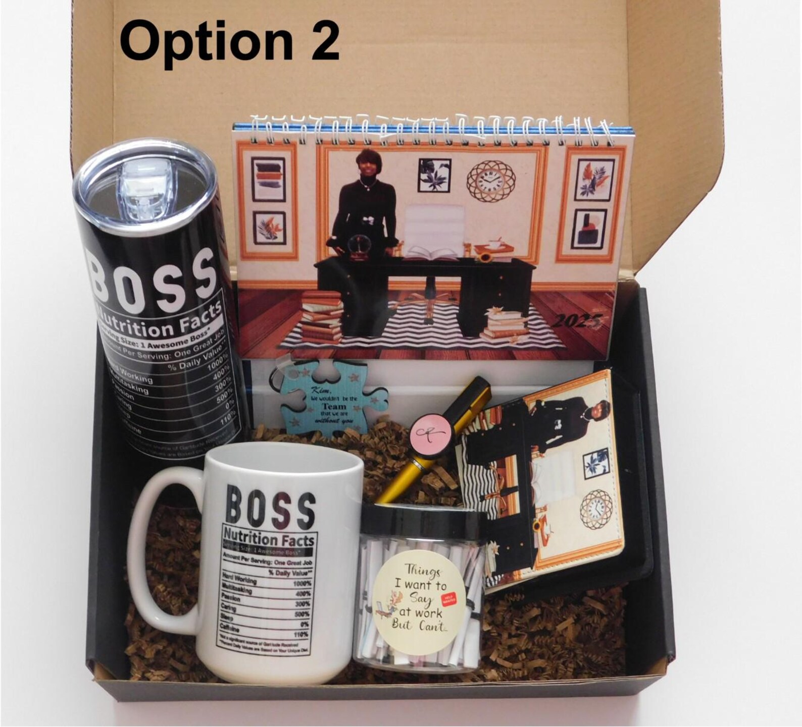 Boss Day Gift Box, Gift Box for Boss, Best Boss Ever Gift, Personalized ...
