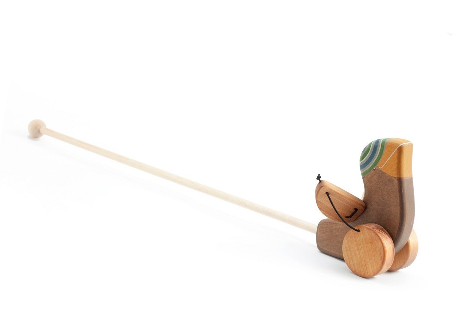 Wooden Toy Push Toy Wooden Toddler Toys for 1 Year Old - Etsy UK