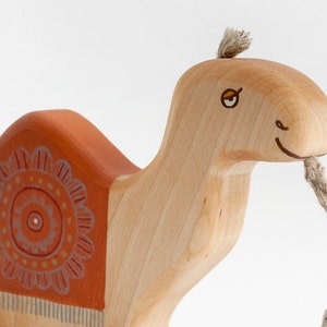 Camel Toy, Wooden Pull Toy Camel, Arabic Toys, Wood Toy Camel, Wooden ...