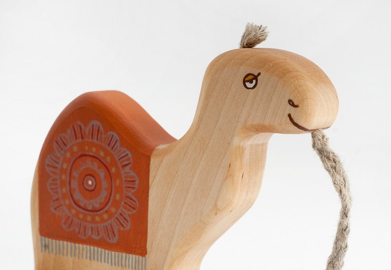 Camel Toy Wooden Pull Toy Camel Arabic Toys Wood Toy Camel - Etsy