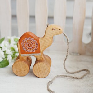 Wooden Camel Toy, Wooden Toys for Toddler - Etsy