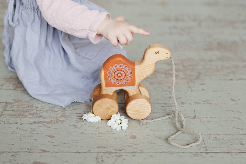 Camel Toy Wooden Pull Toy Camel Arabic Toys Wood Toy Camel - Etsy