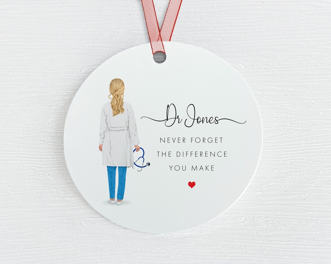 Doctor Thank You Gift, Retirement Gift, Female Doctor Gift ...