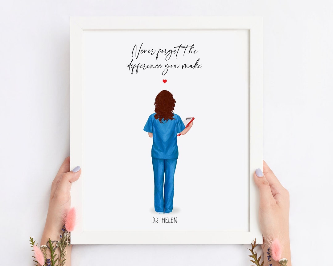 Doctor Gift, Personalised Doctor Print, Personalized Print, Doctor ...