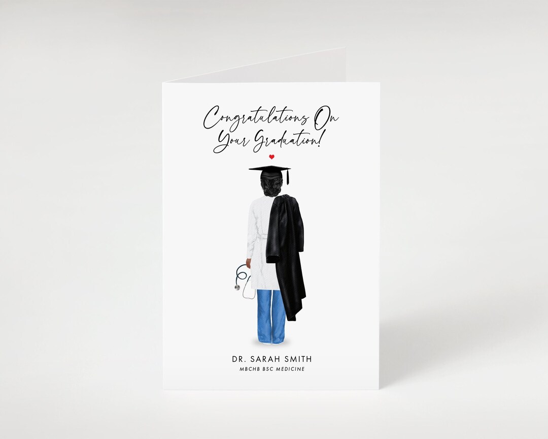 Graduation Card, Congratulations Card, Class of Card, Graduation Gift ...