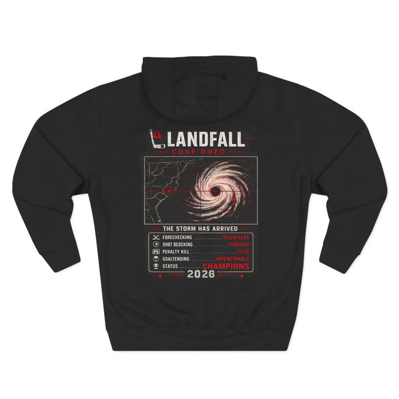 Hurricane Landfall Hoodie, Carolina Champs 2026 - Etsy