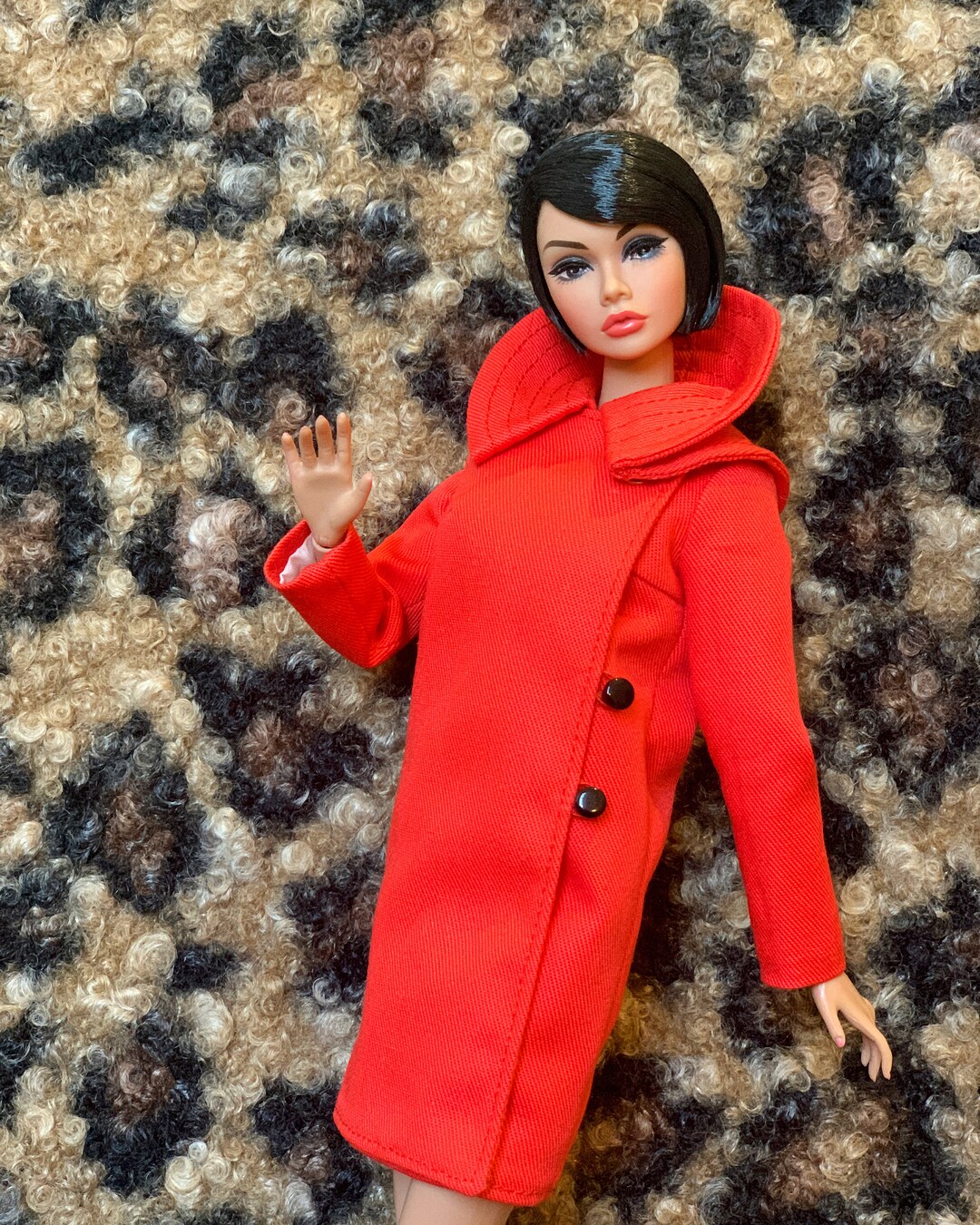 Made to Order P. Cardin Space Age Coat Replica for Integrity Toys Poppy ...