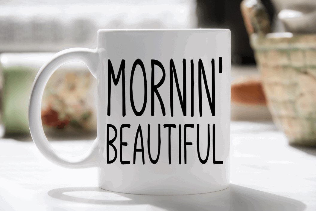 Morning Beautiful Mug-flirty Good Morning-cheeky Love-girlfriend-wife ...