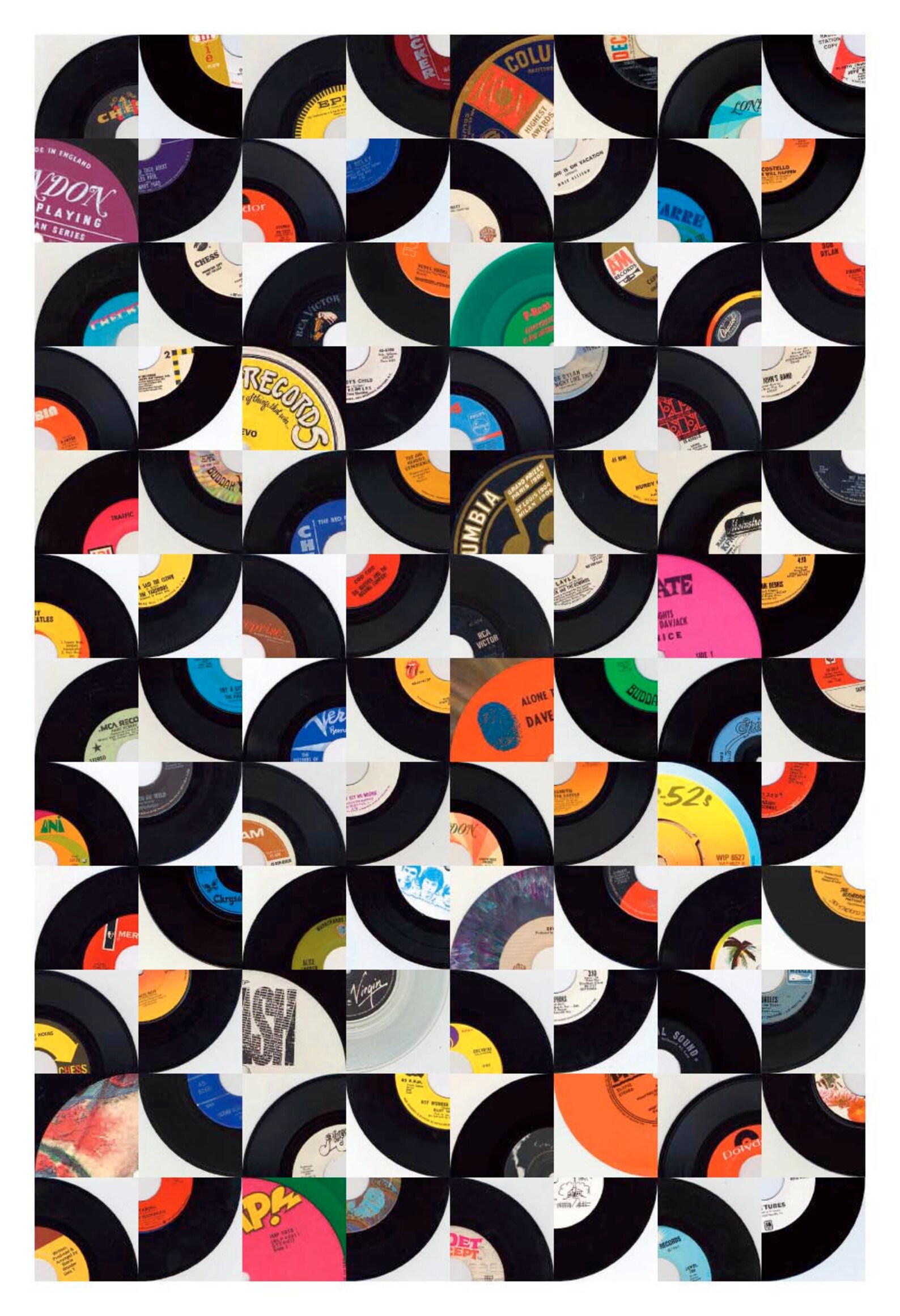 Record Label Poster 1 - Etsy